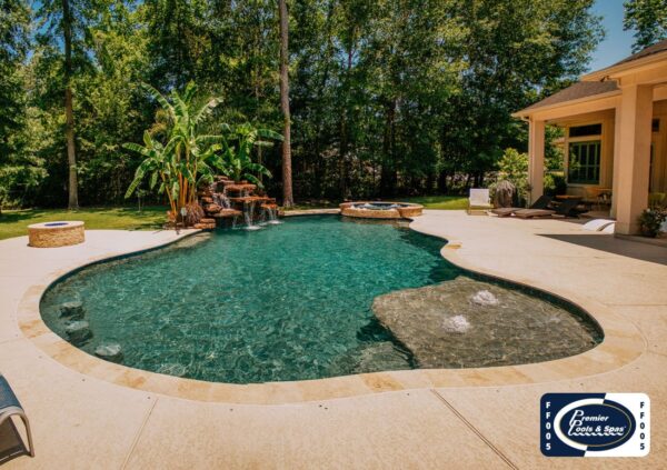 Freeform Pools & Freeform Pool Designs - Premier Pools & Spa